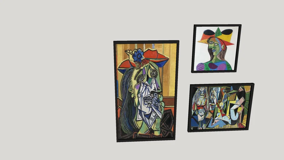 QUADROS PABLO PICASSO | 3D Warehouse