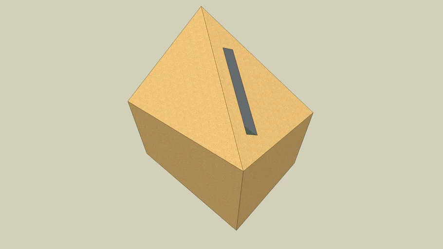 Cool wooden pointy house | 3D Warehouse