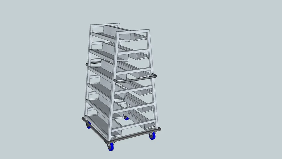 Money trolly_01 | 3D Warehouse