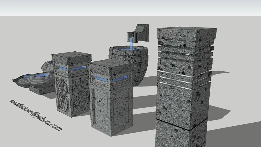 stone ornqment | 3D Warehouse