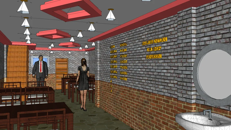 MASTER INDIAN CAFE YANGON | 3D Warehouse
