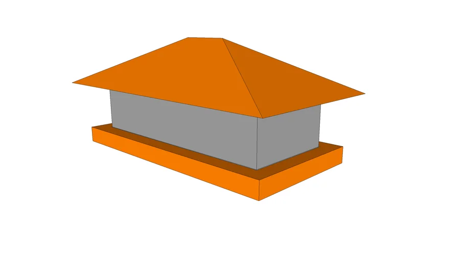 copper chimney cap | 3D Warehouse