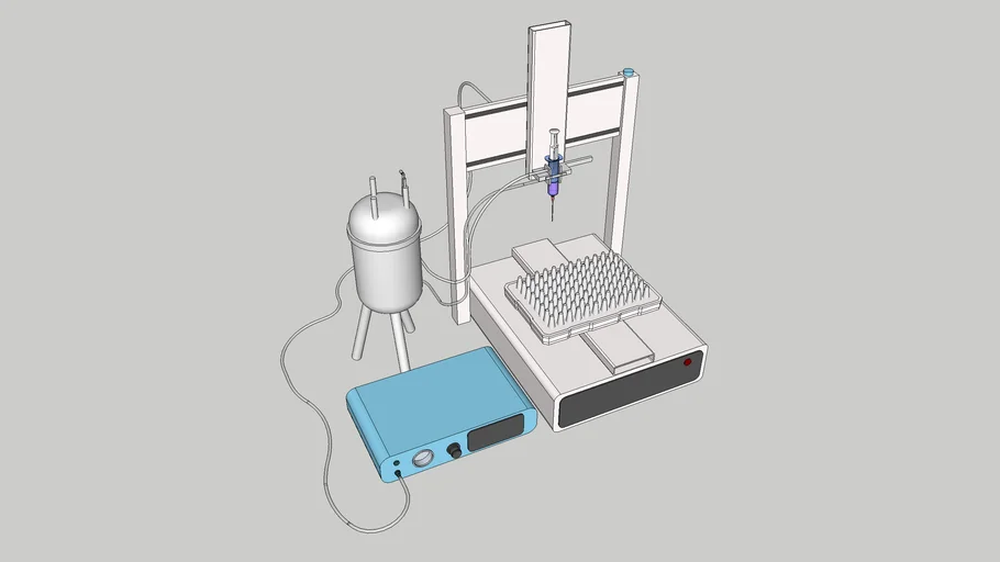 Vape cart filling machine | 3D Warehouse