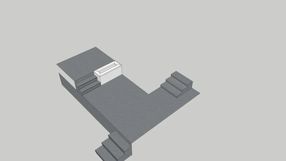 Back steps | 3D Warehouse