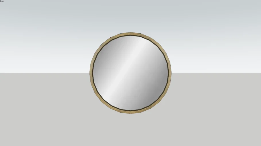 round mirror | 3D Warehouse