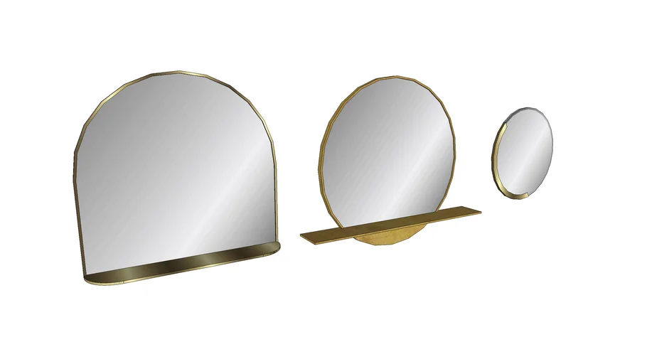 3 mirrors | 3D Warehouse