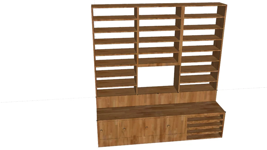 Bookcase | 3D Warehouse