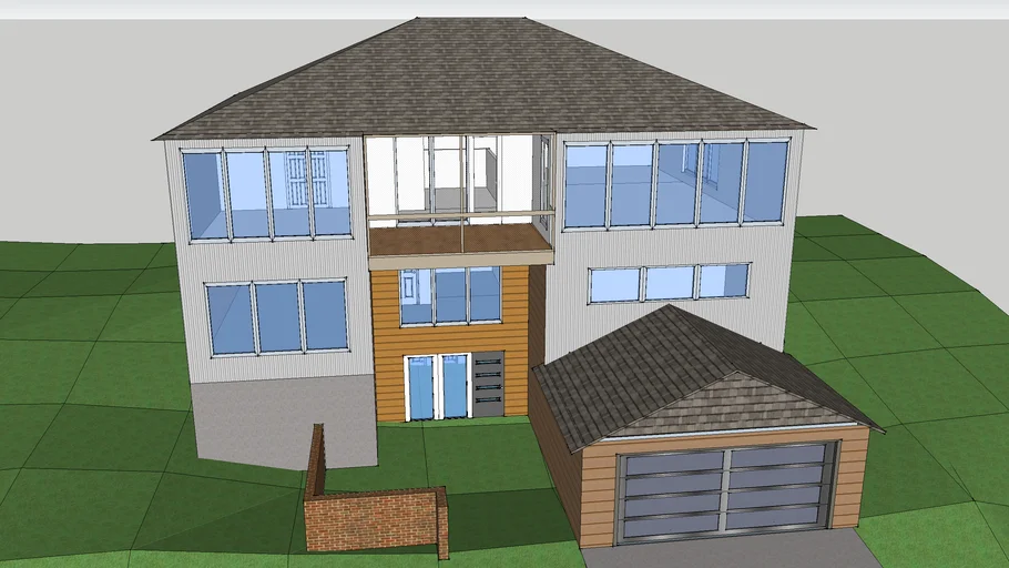 Weatherby House on Hill | 3D Warehouse