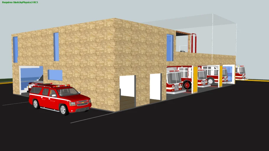 Fire Station | 3D Warehouse