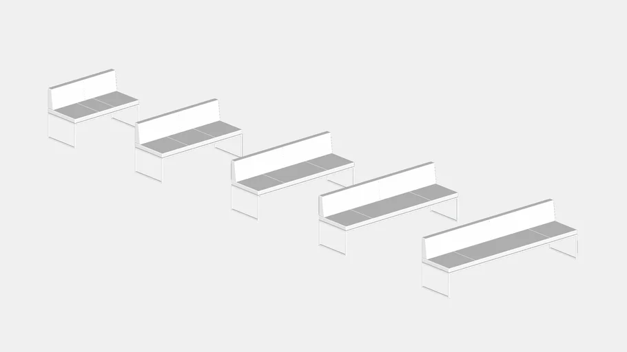 Modo - Benches | 3D Warehouse
