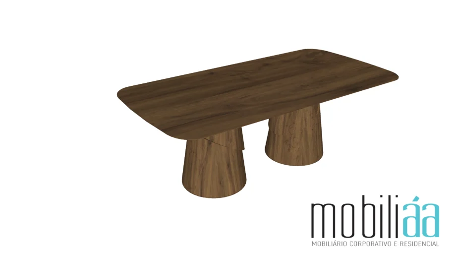 Mesa de jantar turning retangular | 3D Warehouse