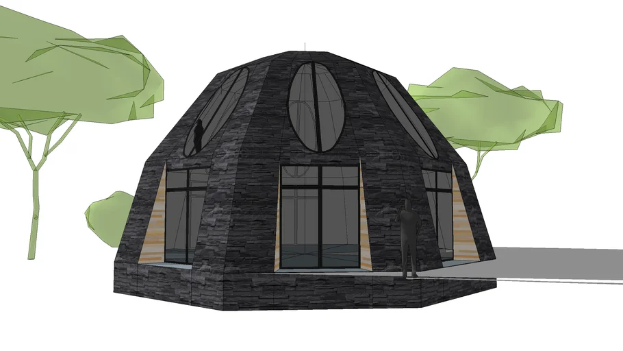 о2_Stone Dome | 3D Warehouse