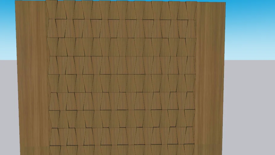 WALL PANEL DESIGN WITH LIGHT @ADS | 3D Warehouse
