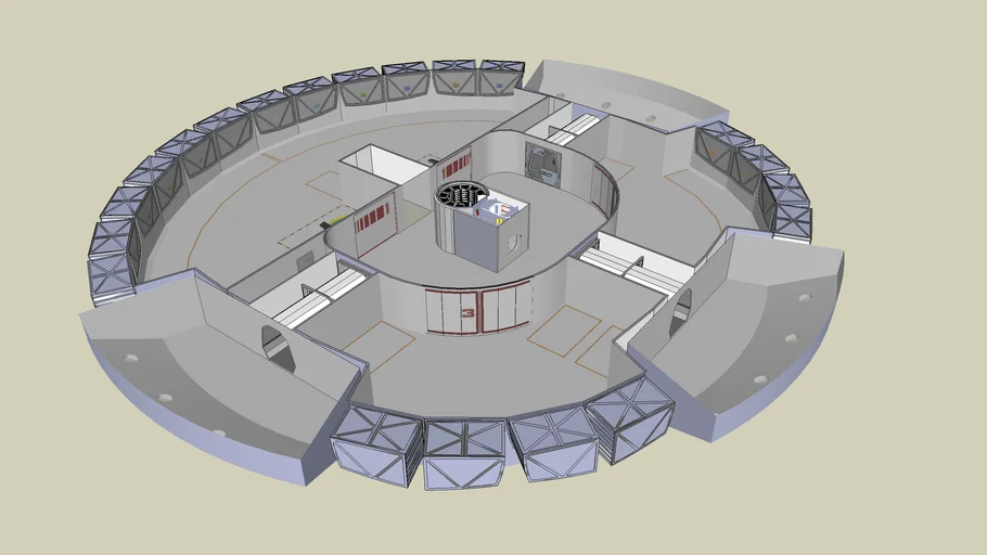 1701-A I-Deck Primary Hull | 3D Warehouse