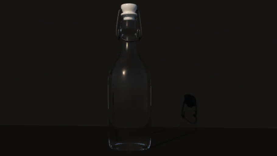 GLASS WATER BOTTLE | 3D Warehouse