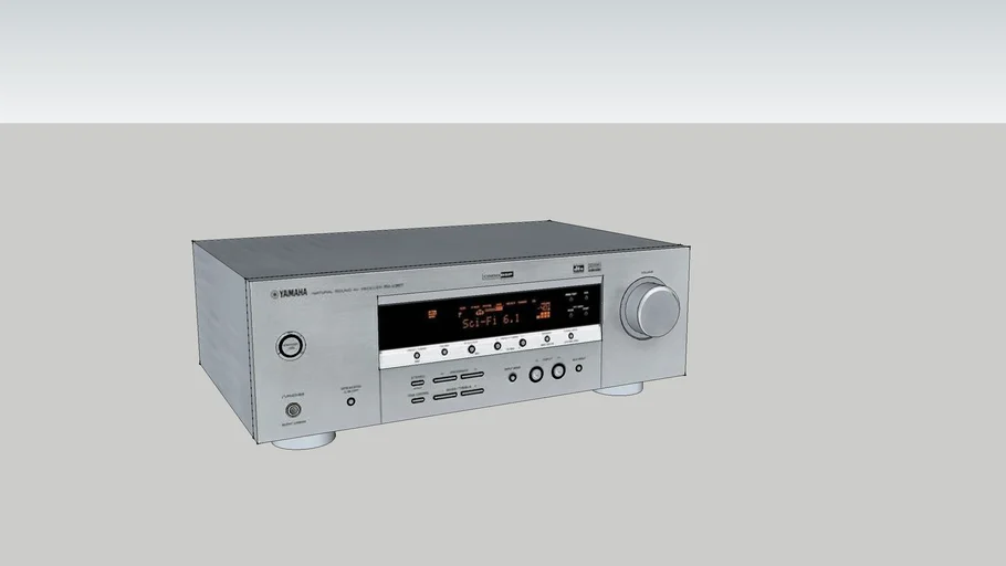 Yamaha HTR 5830 AV Receiver 5.1 | 3D Warehouse