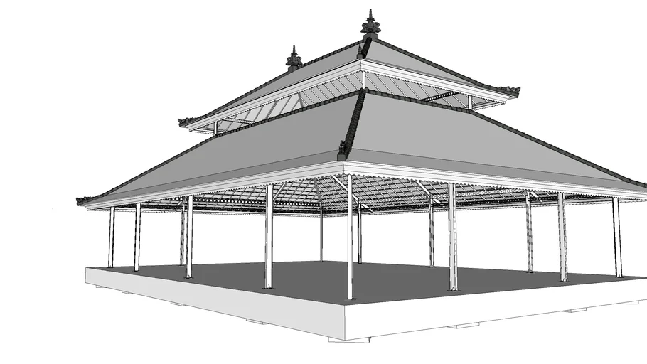 wantilan 14x20 | 3D Warehouse