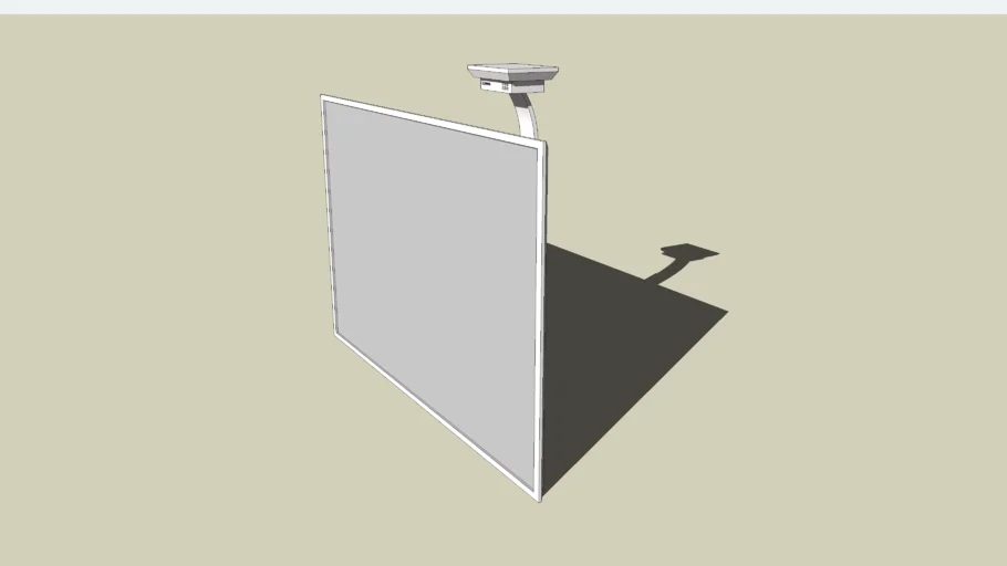 Hanging Plasma Screen | 3D Warehouse