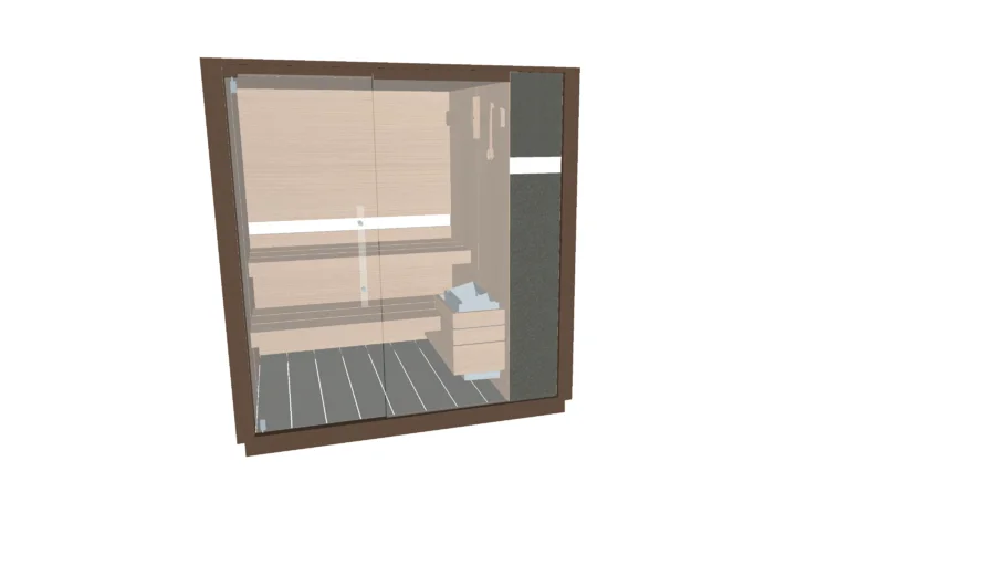 Effegibi S-One Stone - sauna | 3D Warehouse