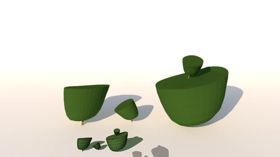 Low Poly Tree -01- | 3D Warehouse