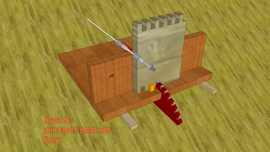 Box Joint Jig | 3D Warehouse