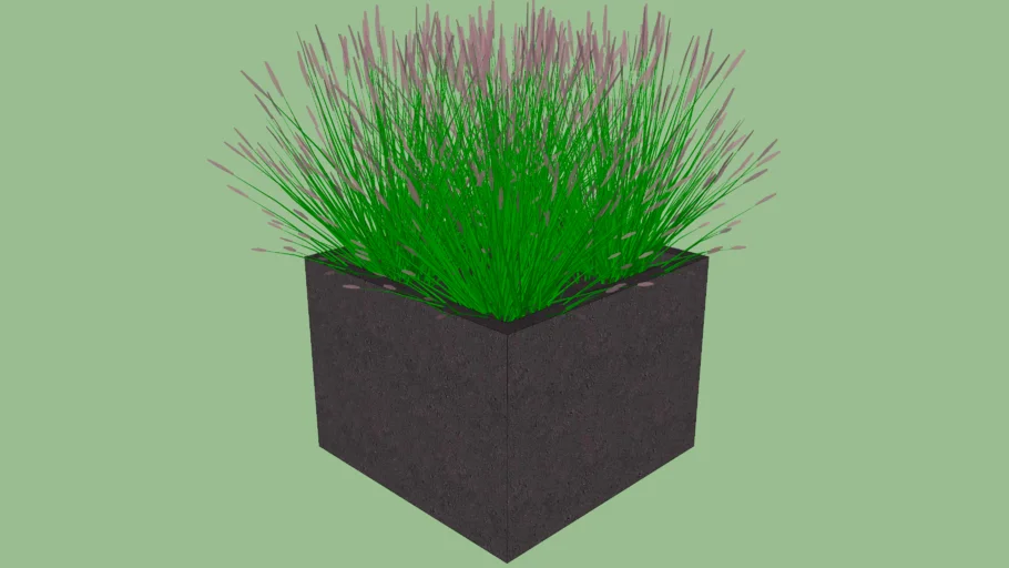 modern planter | 3D Warehouse