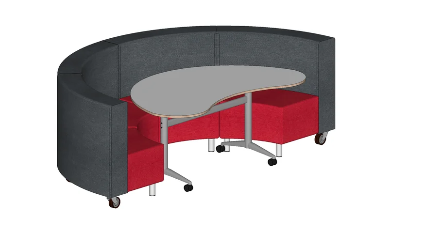 CONCLAVE_kidney_table | 3D Warehouse