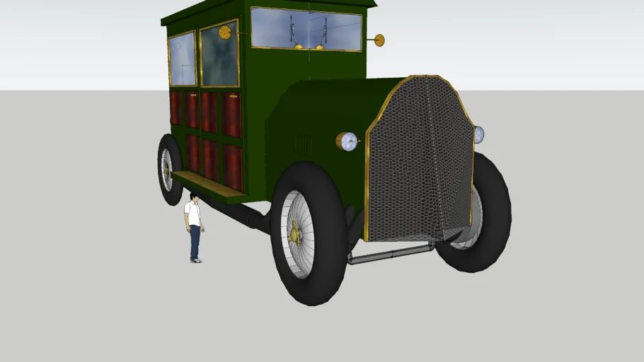 Old car | 3D Warehouse