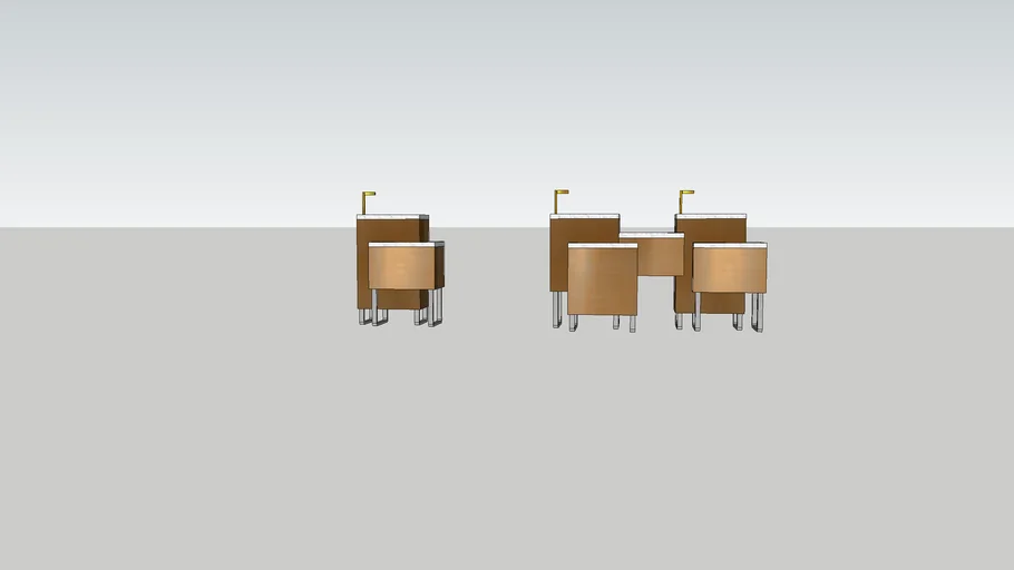 Hotel - Check-in Pods | 3D Warehouse
