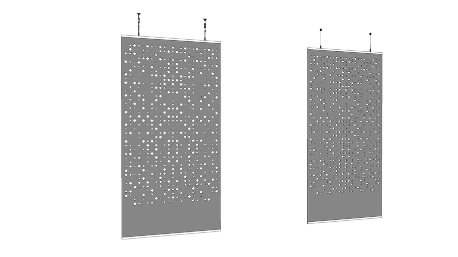 Plativity/Matrix Mesh 120x240/ Acoustic Panel | 3D Warehouse