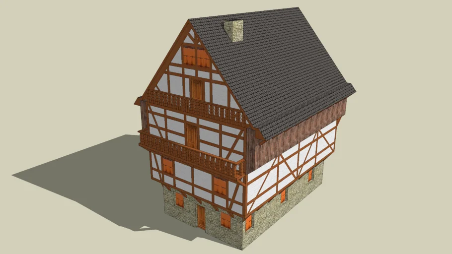 auberge médiévale 2 | 3D Warehouse