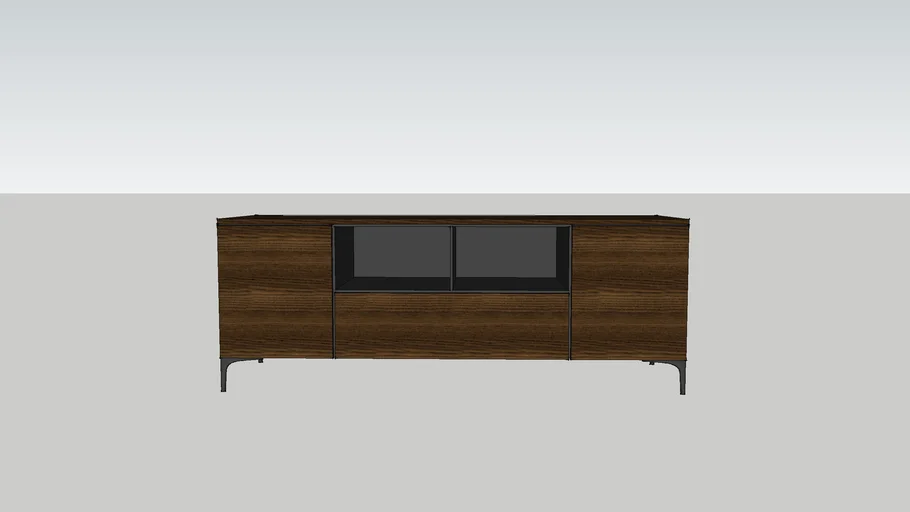 Low cabinet for TV | 3D Warehouse