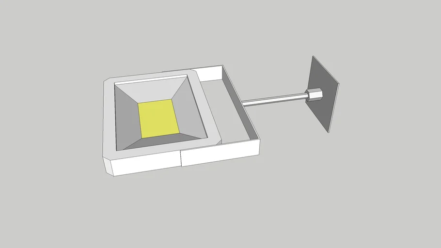 LED SPOT LIGHT 投光器 照明 薄型 LDT-3E | 3D Warehouse