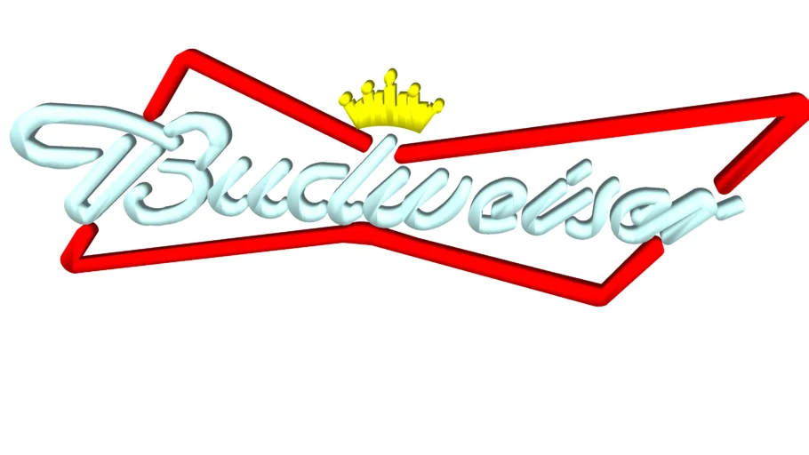 Neon Budweiser | 3D Warehouse