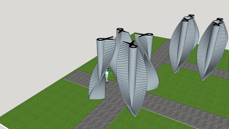 Columns Pharaon | 3D Warehouse