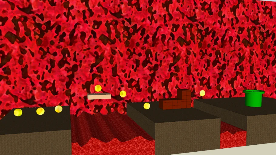 Mario level (lava) | 3D Warehouse