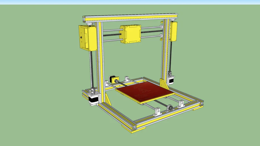 IMPRESORA 3D MOD2 - ALUMINIO | 3D Warehouse