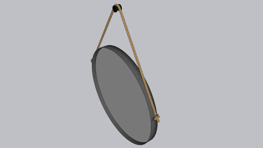 Round Mirror | 3D Warehouse