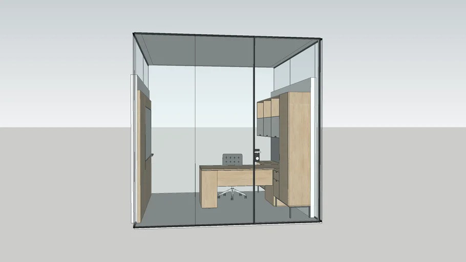 ENCLOSED OFFICE_1 | 3D Warehouse