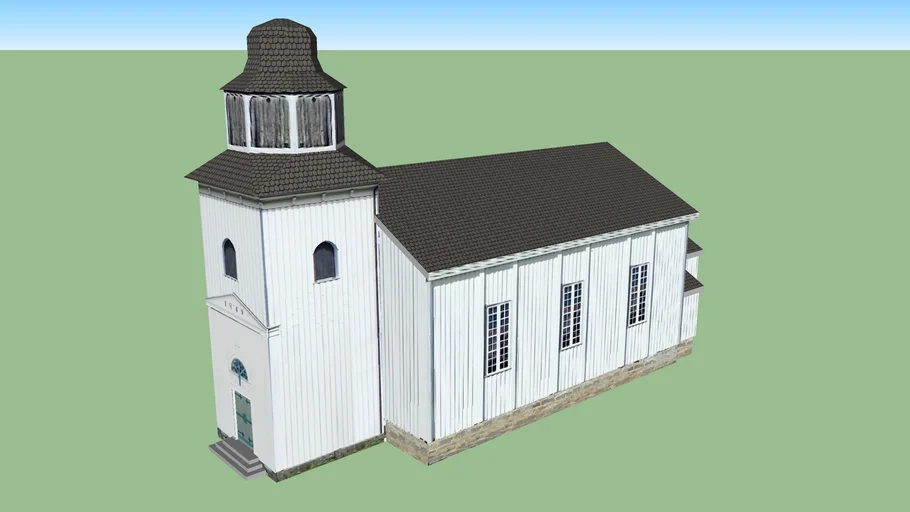 Gransherad Kyrkje | 3D Warehouse