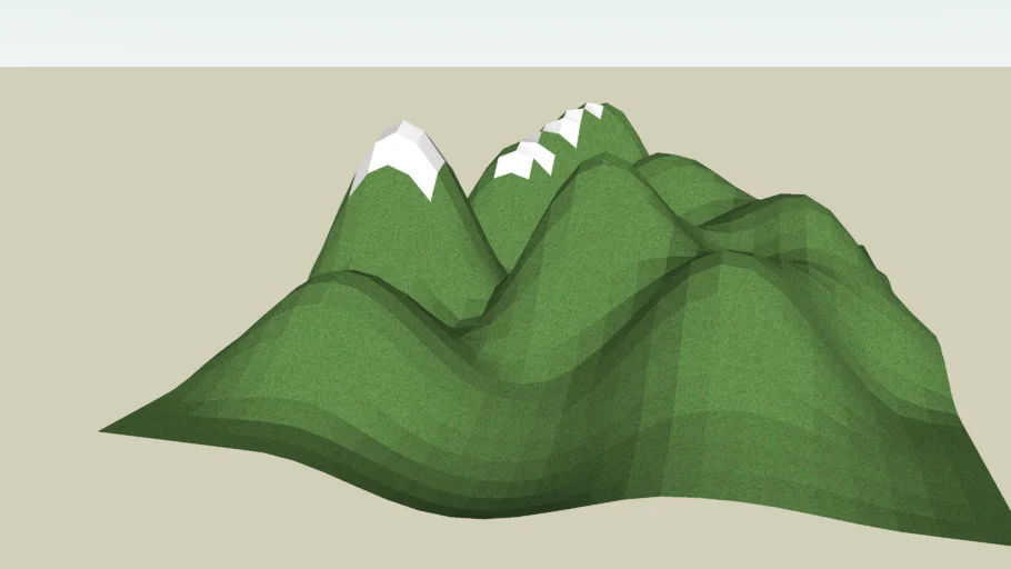 mountains | 3D Warehouse