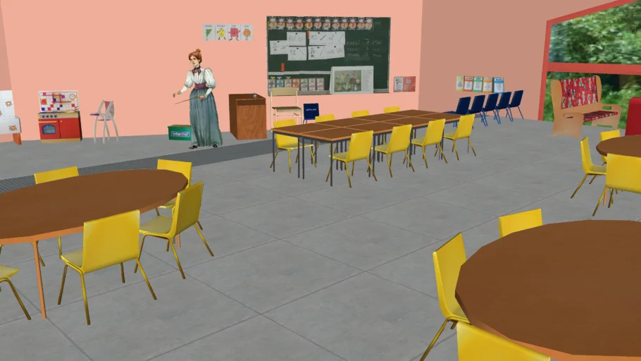 Nursery school / Classe de maternelle | 3D Warehouse