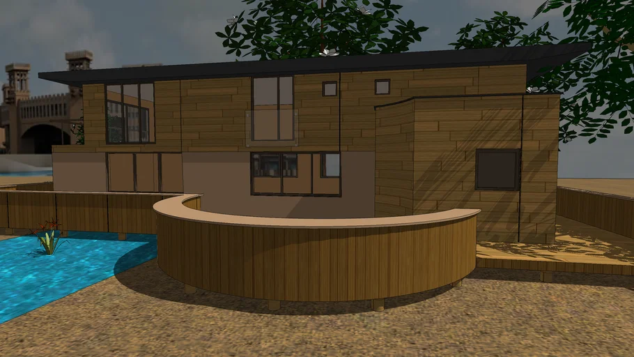 Wooden House | 3D Warehouse