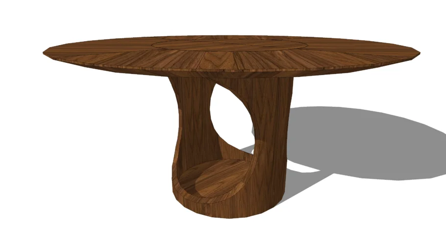 Dining Table - Aura | 3D Warehouse