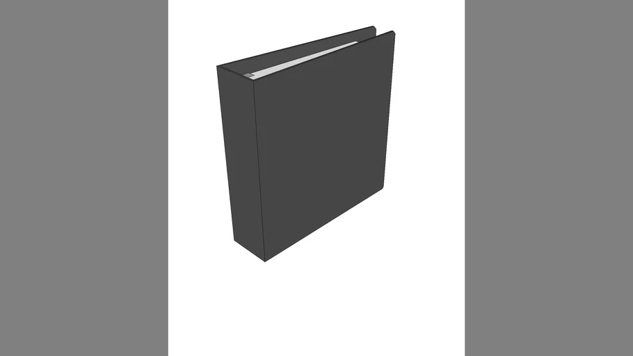 3' Binder | 3D Warehouse