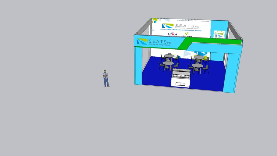 booth | 3D Warehouse