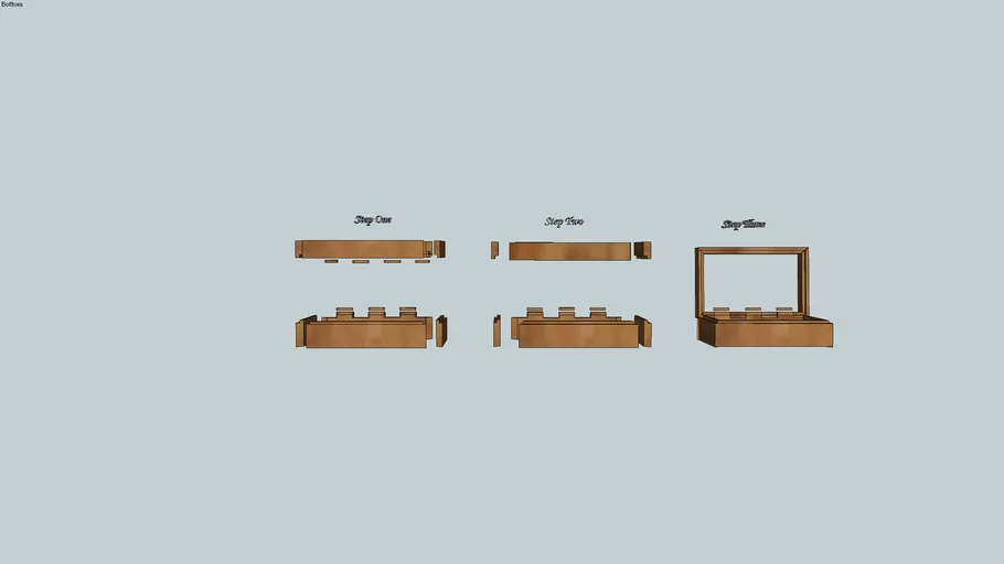 Integral Hinge | 3D Warehouse