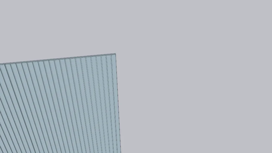 FLUTED PANEL | 3D Warehouse