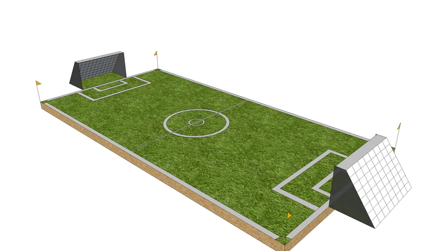 8v8 Soccer Field | 3D Warehouse