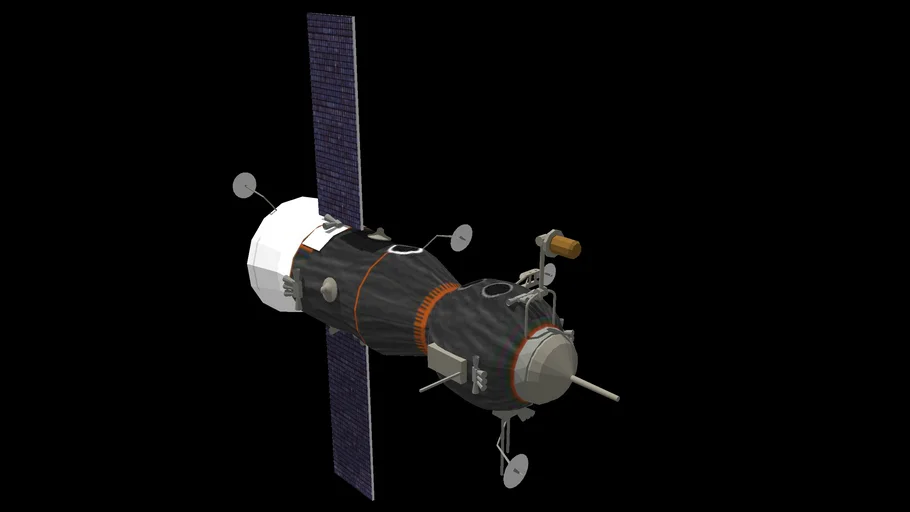 Progress-M spacecraft | 3D Warehouse